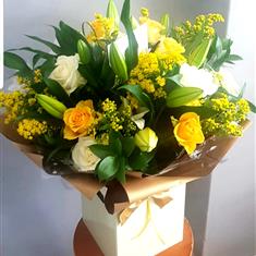 Golden Celebrations Gift Bouquet Crewe Viola Fiore